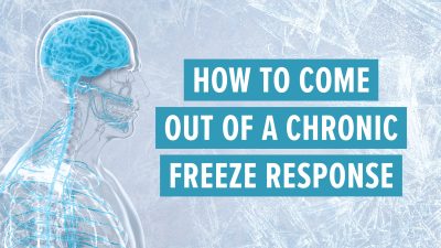 How to come out of a chronic freeze response after repeated stress ...